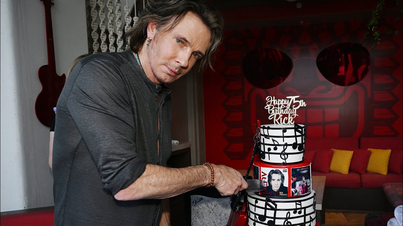 Rick Springfield Celebrates 75th birthday - YouTube
