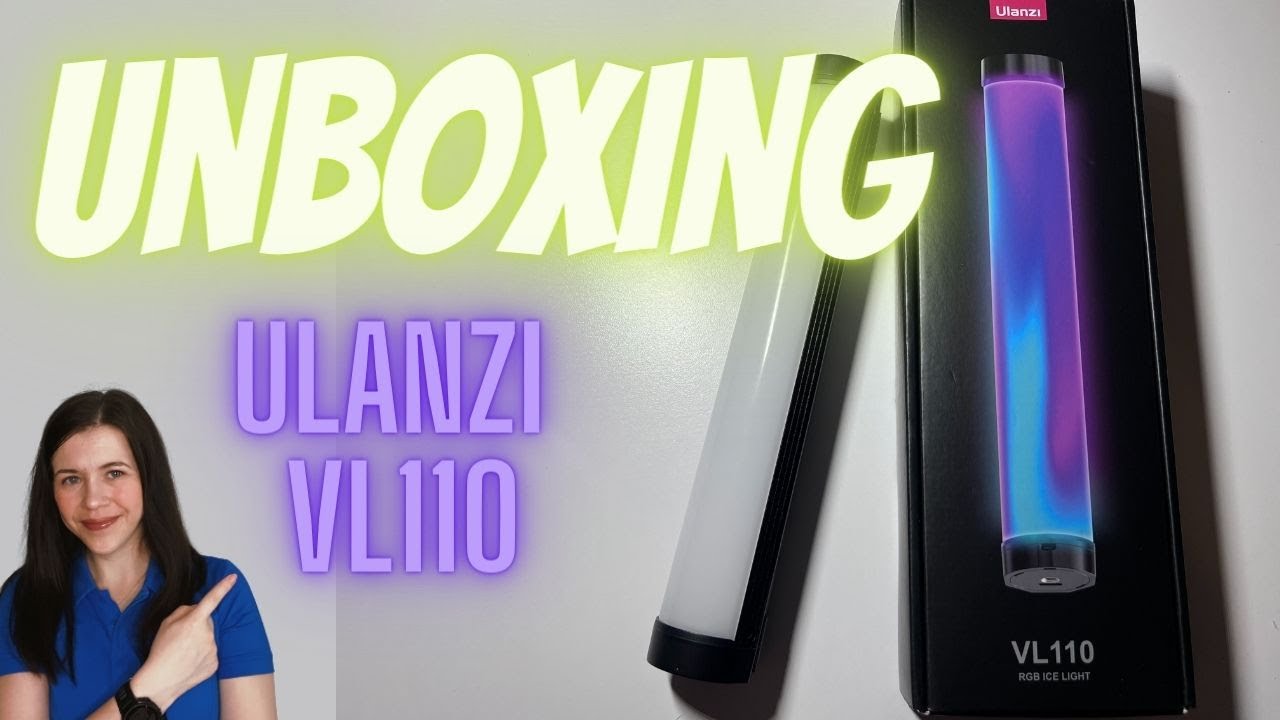 Unboxing ULANZI VL110 RGB Light Wand - YouTube