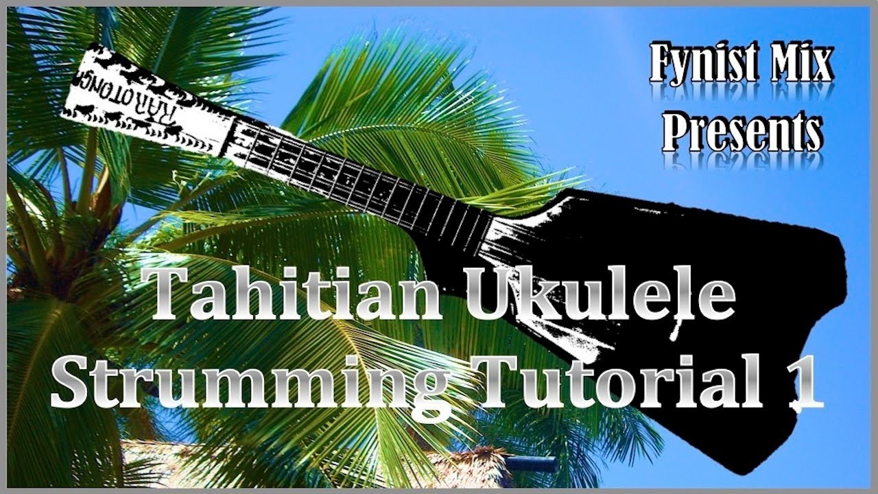 Tahitian Ukulele Strumming Tutorial 1, Bubble Strum (With Paul Tupou ...