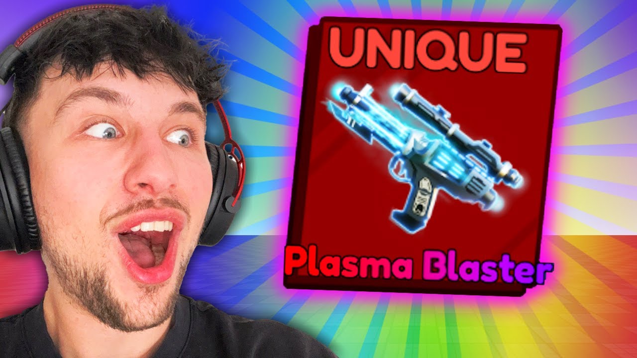 Using NEW PLASMA BLASTER in Roblox Blade Ball Update... - YouTube