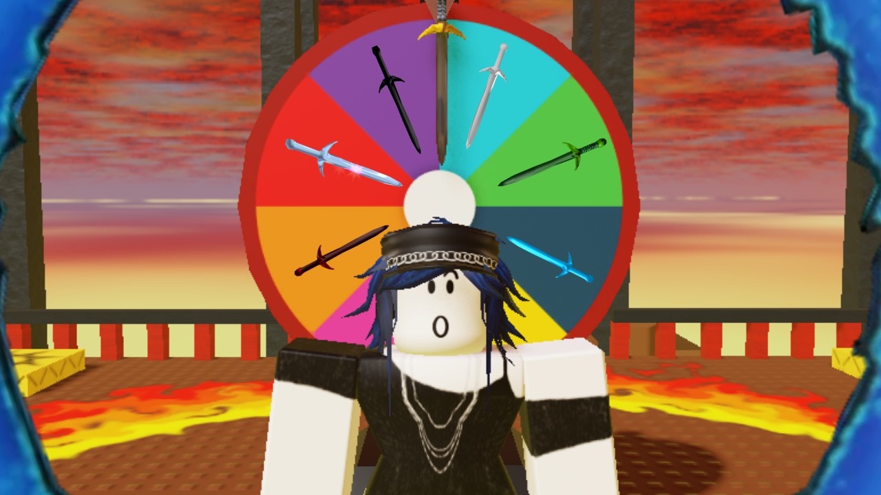 The WHEEL Decides My SWORD || SFOTH:R ROBLOX || - YouTube