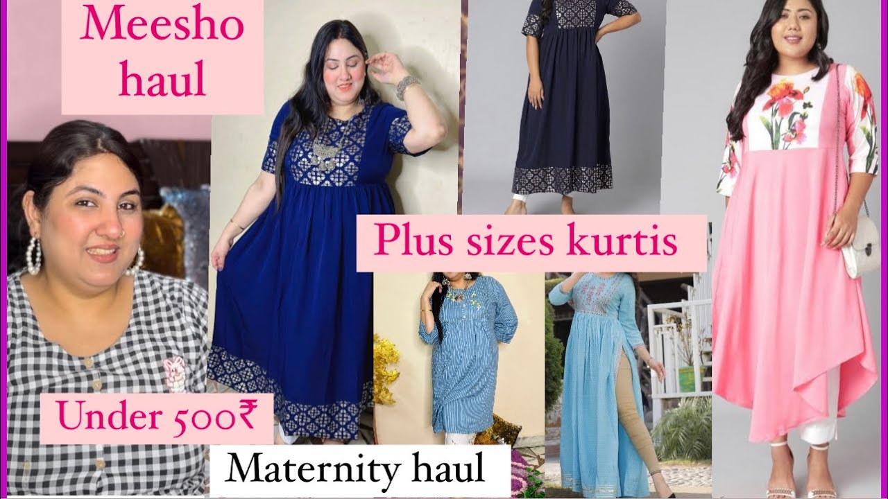 Meesho Maternity Wear Under ₹550😱 S To 5xl 6xlsizes Meesho Anarkali Kurtas Kurta Sets Reetu
