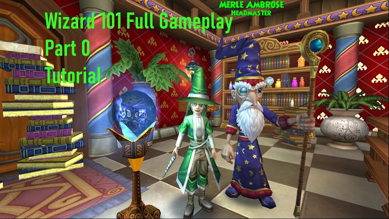 Wizard 101 Full Game Playthrough - Tutorial [Prologue] - YouTube