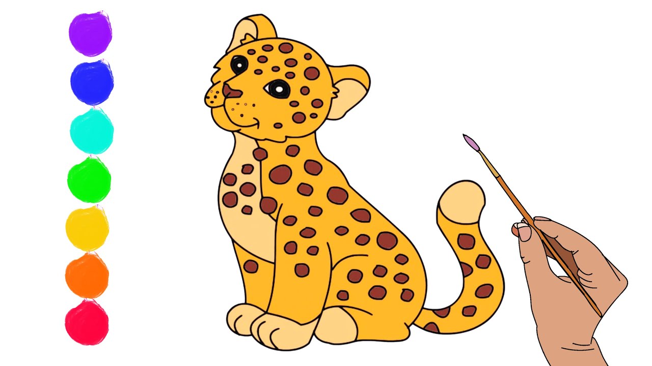 How To Draw A Cheetah Step By Step Pictures Cool2bkids How To Draw A
