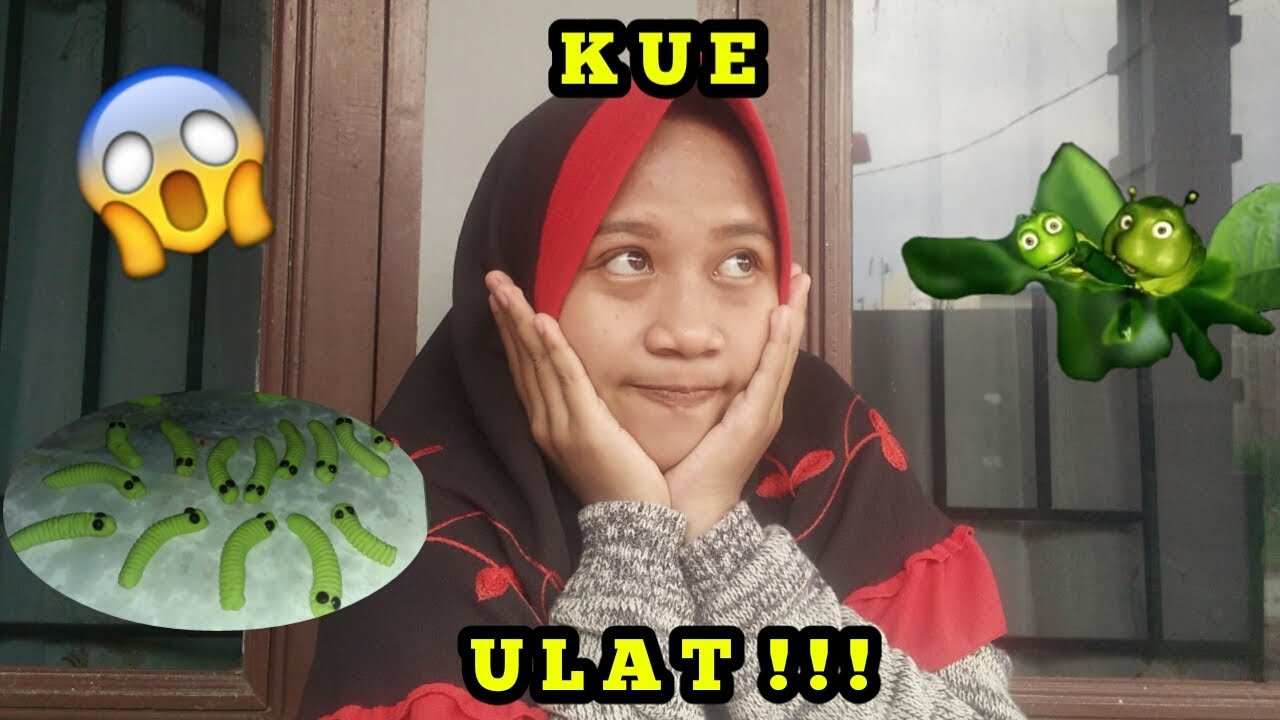 CERITA CARA MEMBUAT KUE CACING !!! #DIRUMAHAJA - YouTube