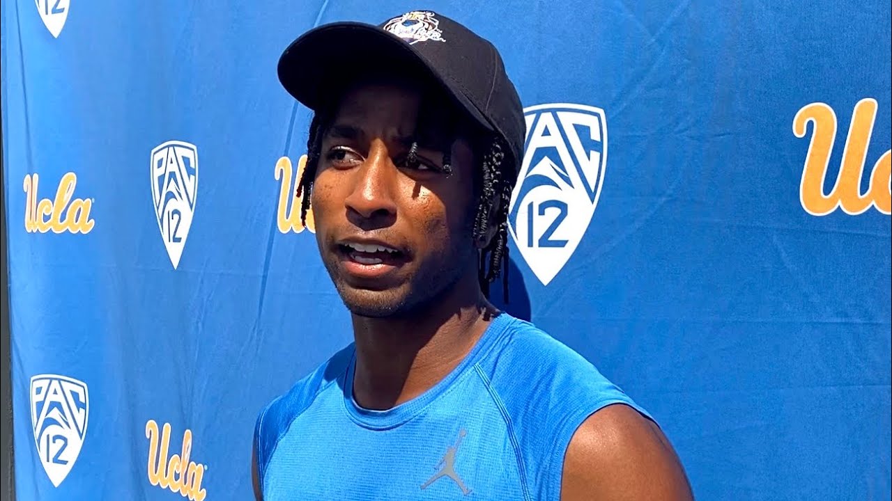 UCLA WR Josiah Norwood after practice 9/11 - YouTube
