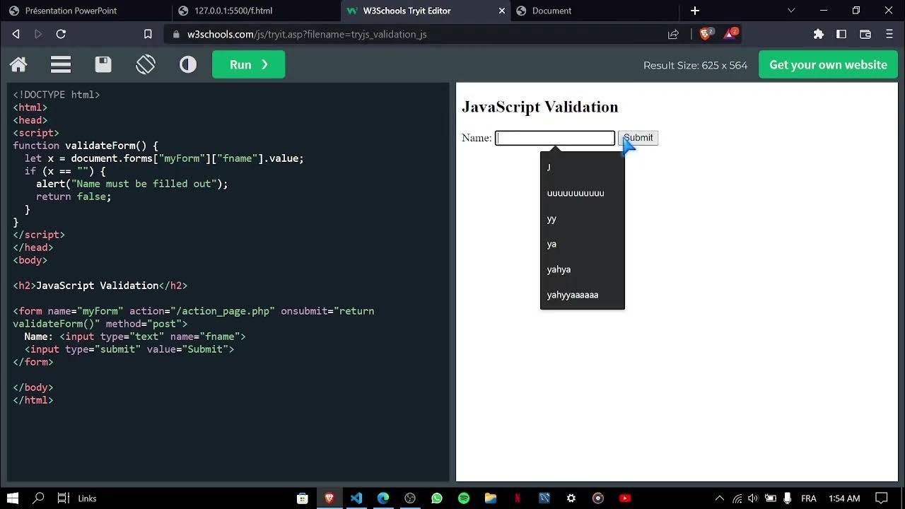 66. JavaScript: les Formulaires (by Namir) - YouTube