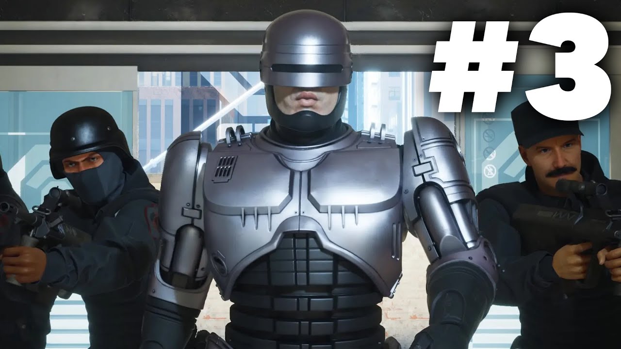 ROBOCOP ROGUE CITY Gameplay Walkthrough Part 3 - BOSS - YouTube