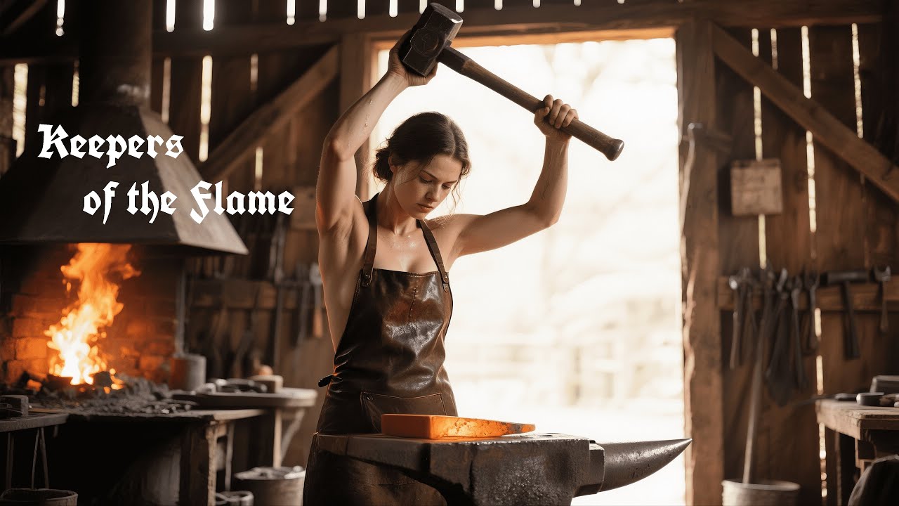 Keepers of the Flame | Epic Blacksmith Folk Metal Music for Focus ...