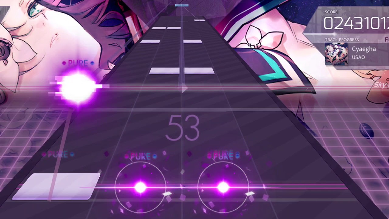 【Arcaea画面録画】Cyaegha 0991797 - YouTube