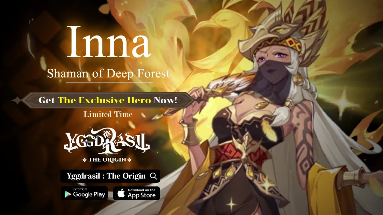 Inna - Shaman of Deep Forest - Immortal Hero - Yggdrasil: The Origin ...