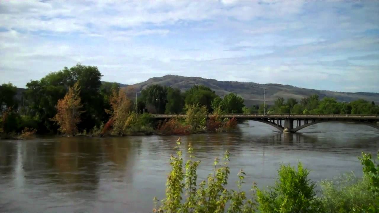 High River, Okanogan River from Omak, WA - YouTube