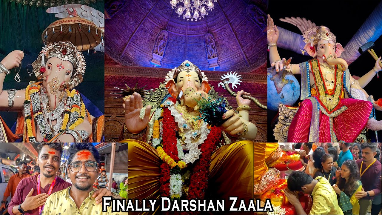 Lalbaug Cha Raja Darshan | Mumbai Ganpati Darshan With Family #LifeOfOm ...
