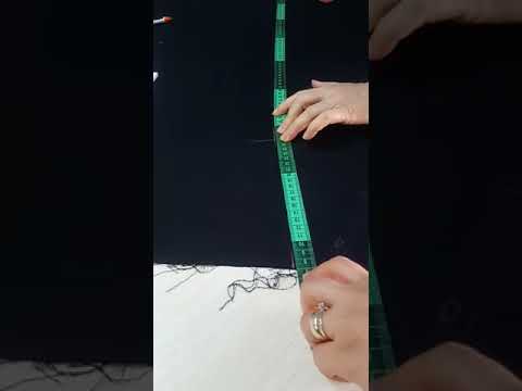 ETEK ÖLÇÜ ALIMI,HESAPLANMASI ve KUMAŞA ÇİZİMİ