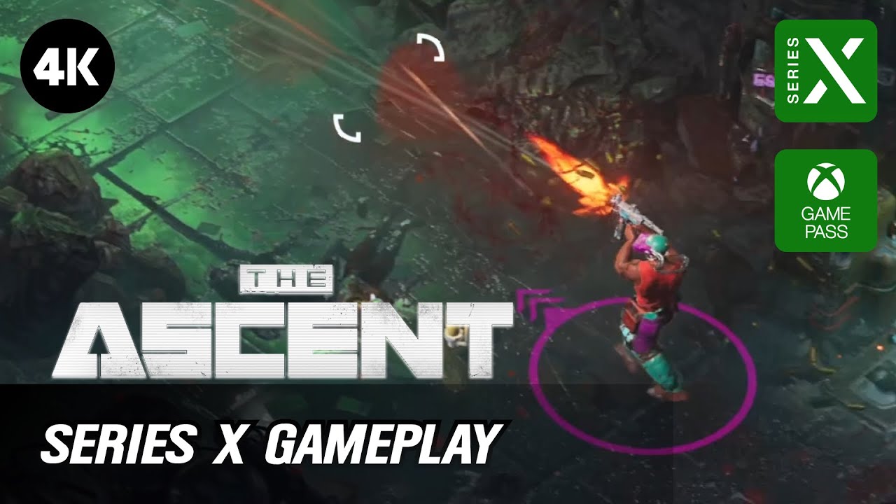 The Ascent - Xbox Series X 4K Gameplay - Xbox Game Pass - YouTube