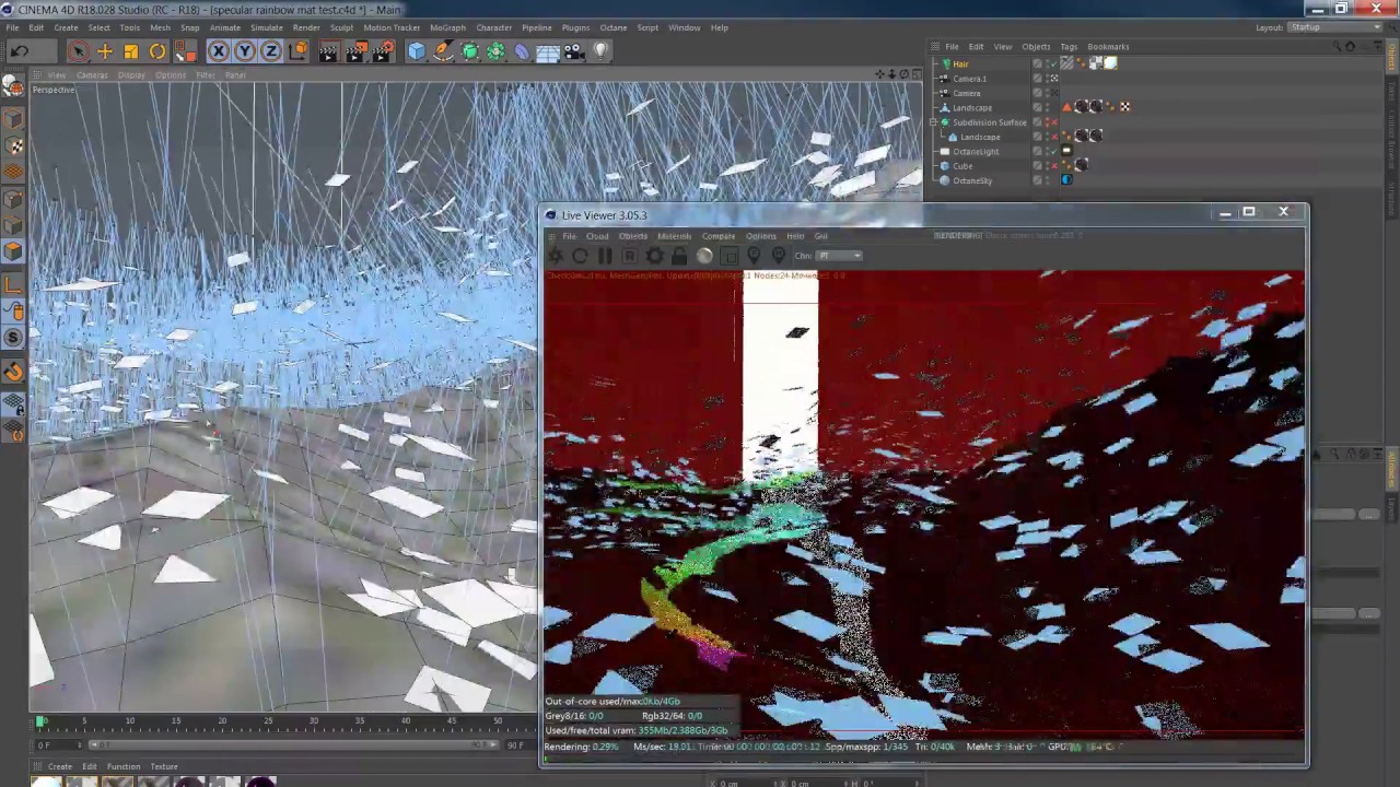 Lets play with octane render materials - plastic - YouTube
