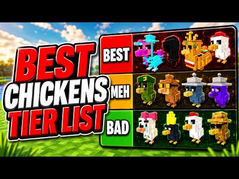 *NEW* GROW A CHICKEN FIGHTER BEST CHICKENS TIER LIST! ROBLOX