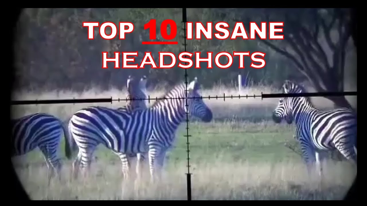 10 Insane Hunting Headshots - YouTube