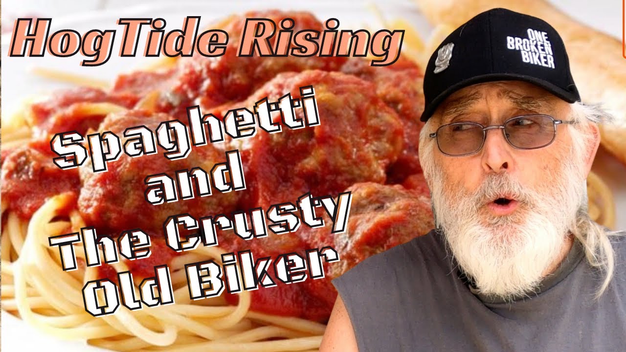 A Crusty Old Biker Takes On Spaghetti: a biker poem with a humorous ...