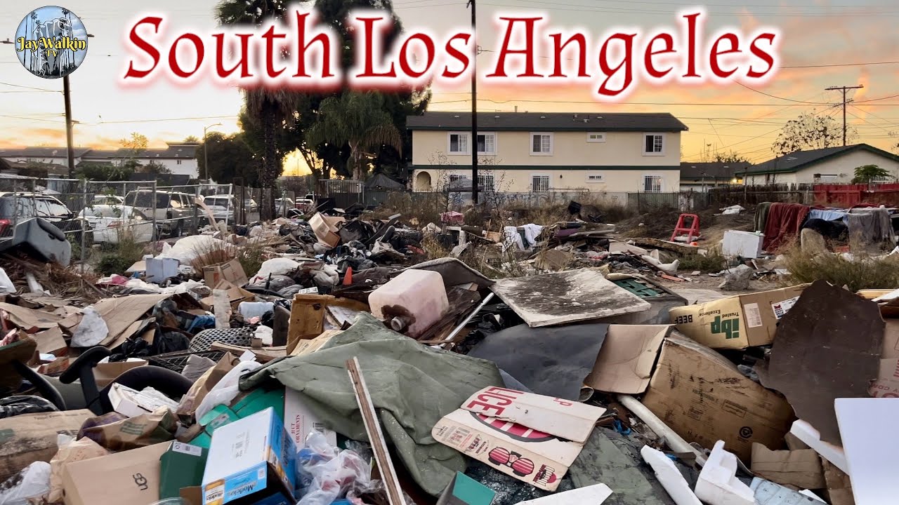 Garbage Infested 🗑️ | Los Angeles, California 🇺🇸 [4K] - YouTube