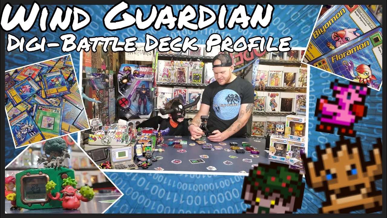 Wind Guardians Deck Profile, Digimon Digi-Battle Card Game - YouTube