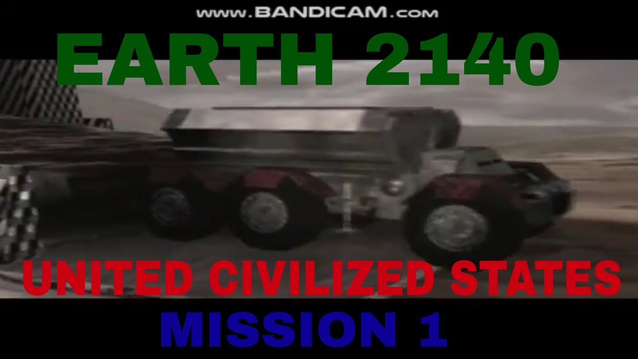 EARTH 2140 RTS on DOSBOX: UCS mission 1: PAYBACK TIME (NO-COMMENTARY ...