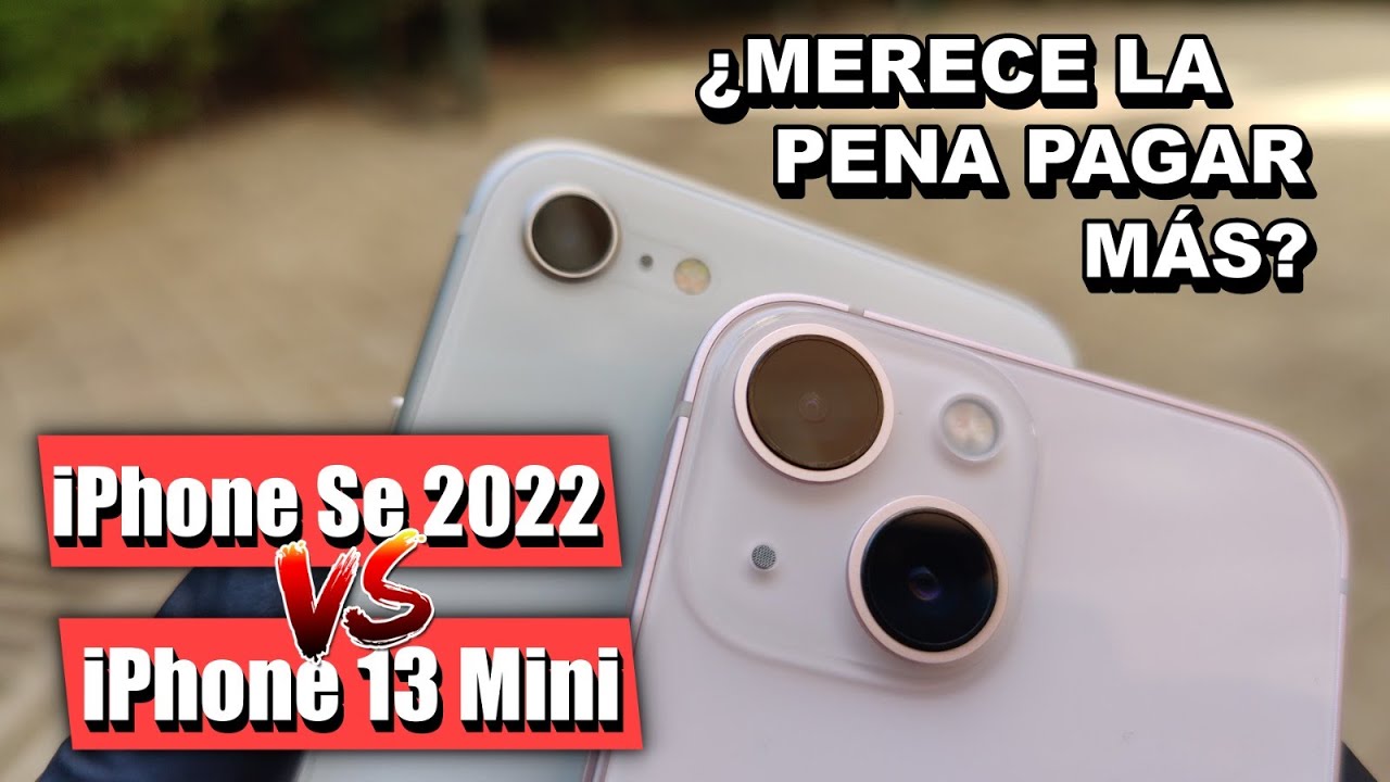 Diferencias entre los modelos mas pequeños de Apple. Iphone 13 mini VS ...