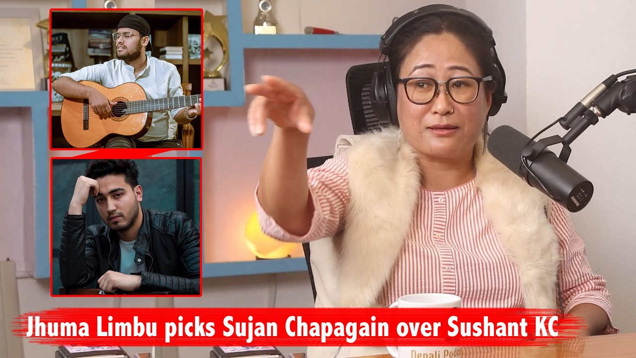 Jhuma Limbu picks Sujan Chapagain over Sushant KC - YouTube
