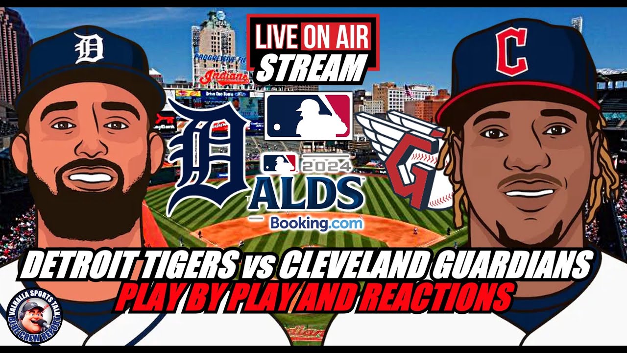 Detroit Tigers vs Cleveland Guardians 🚨 LIVE Stream ⚾ MLB Watch Party ...