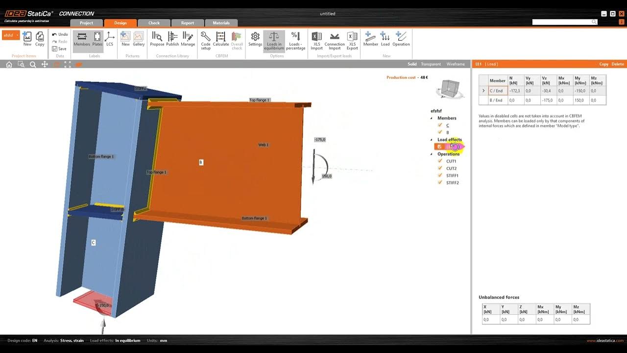 Idea statica tutorial for beginners - YouTube