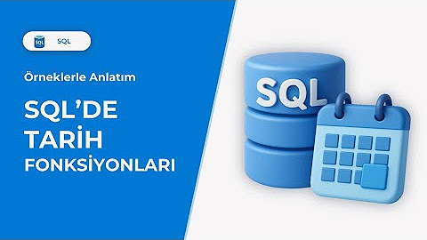 SQL Dersleri - YouTube