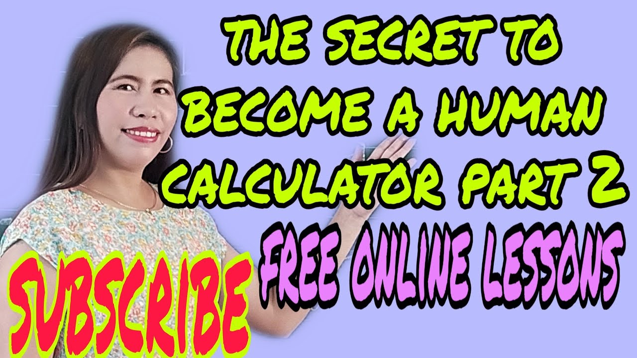 the-secret-to-become-a-human-calculator-part-2-math-tricks-youtube