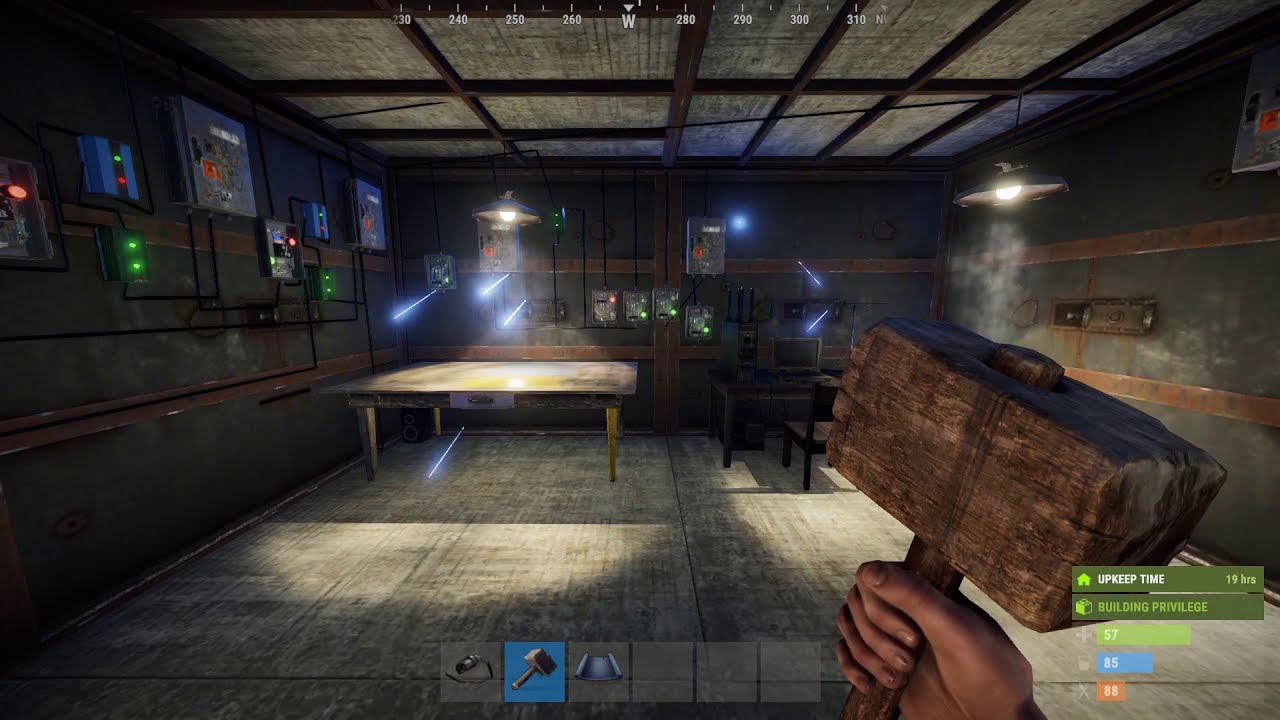 RUST - Panic Room Home Defense System Demo X-Ray - YouTube