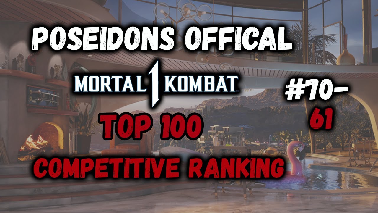 Mortal Kombat 1 Top 100 Competitive Ranking 2023 (70-61) - YouTube