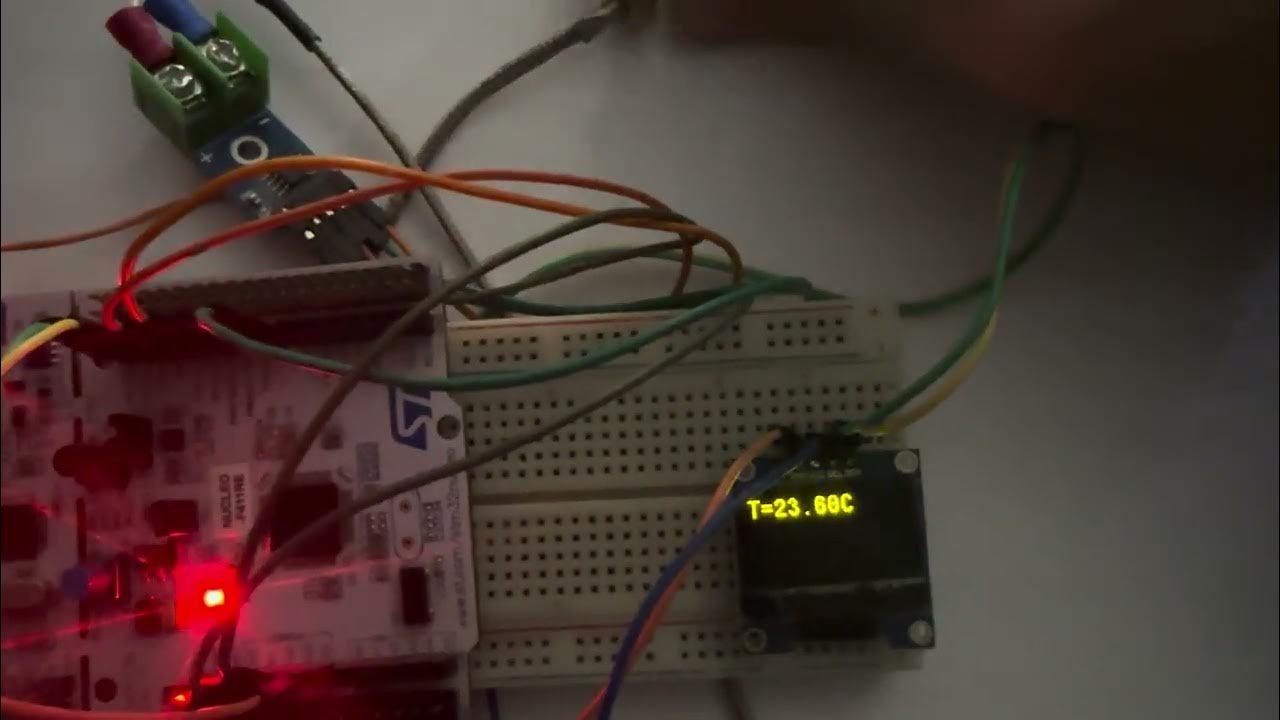 MAX6675 Interface with STM32F4 - YouTube