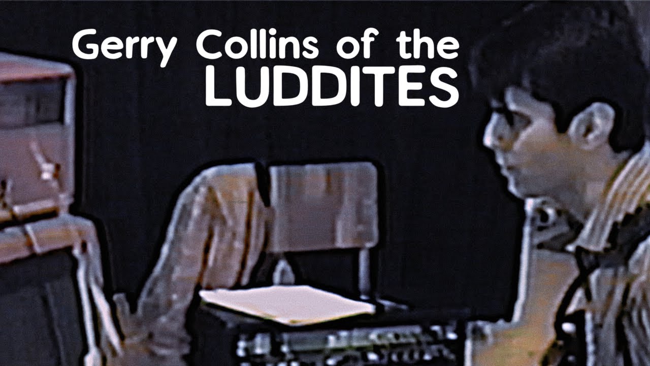 Gerry Collins of the LUDDITES 1987 - YouTube