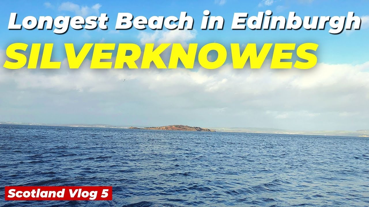 VLOG - 5 | A Sunny day at the beach | Silverknowes beach Edinburgh ...