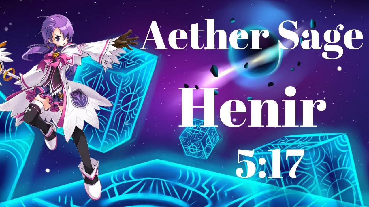[Elsword] Aether Sage Henir 5:17 - YouTube