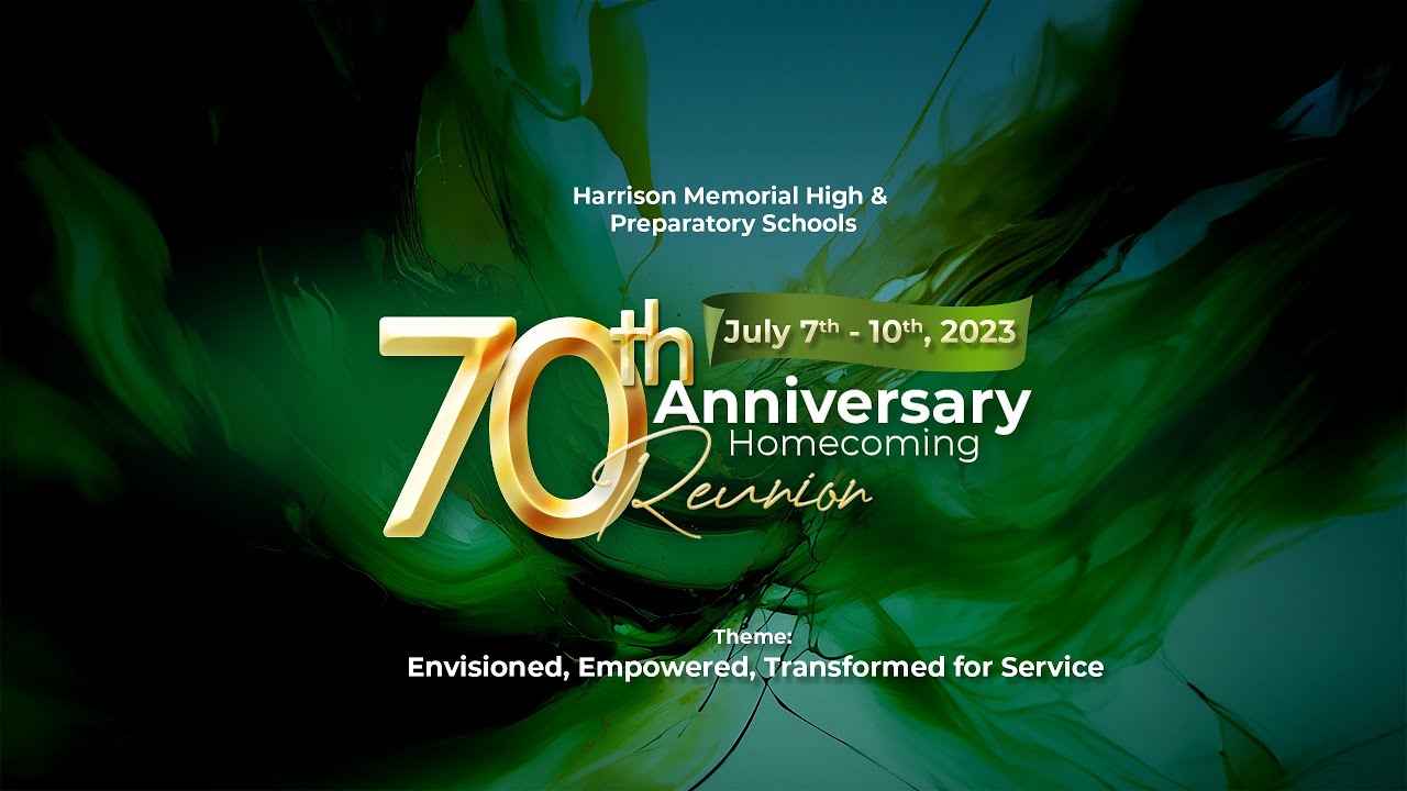 Harrison Memorial High and Preparatory Schools 70th Anniversary ...