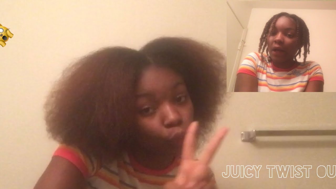 Braid Out Tutorial On Natural Hair Youtube