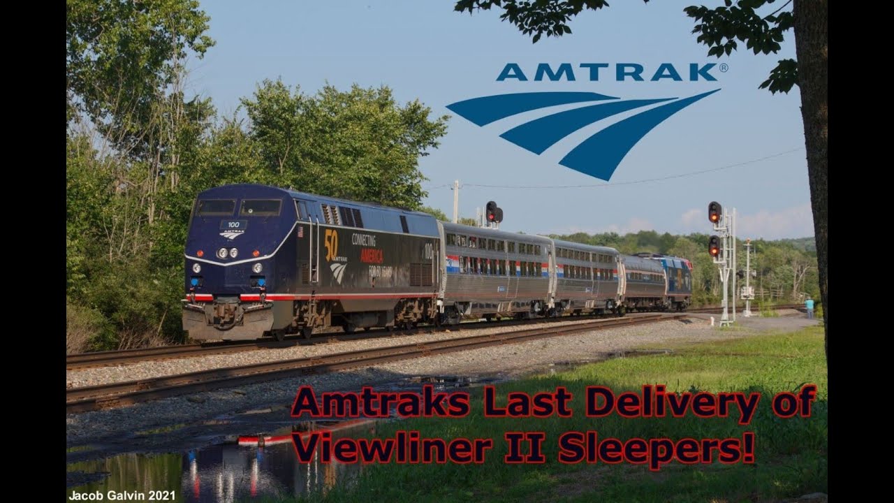 The Final Delivery | Amtrak's Last CAF USA Viewliner Train on the D&H ...