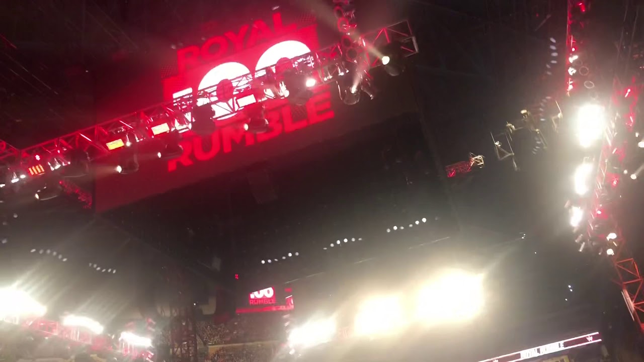 WWE MENS ROYAL RUMBLE 2020 CROWD REACTIONS! - YouTube