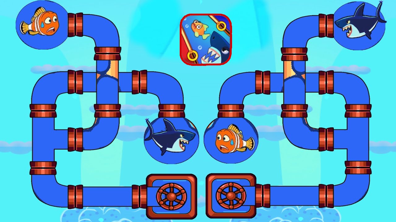Save the fish mini game || ios gameplay video || noob vs pro - YouTube