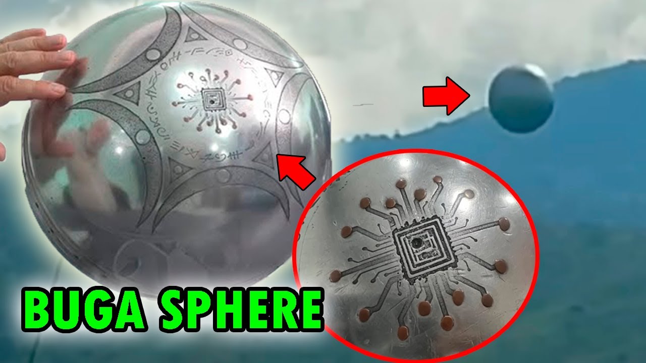 Trapped Flying Sphere Fallen from the Sky - BUGA SPHERE - YouTube