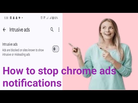 How to stop chrome ads notifications - YouTube