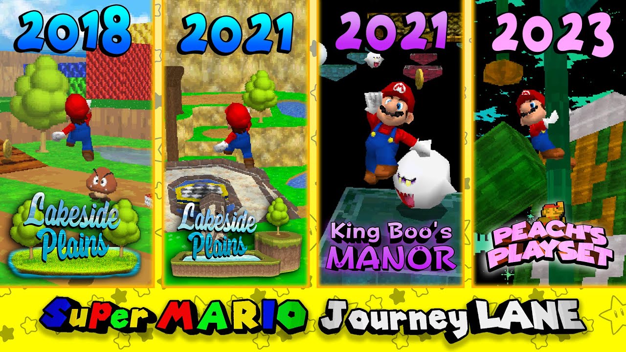 Release | All Available Super Mario Journey Lane Demos - YouTube