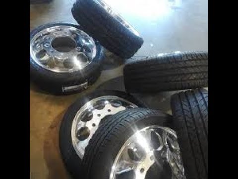 Custom C30 Dually lowered on 22" semi wheels - YouTube