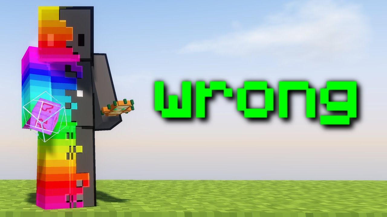 I used the wrong texture pack... - YouTube