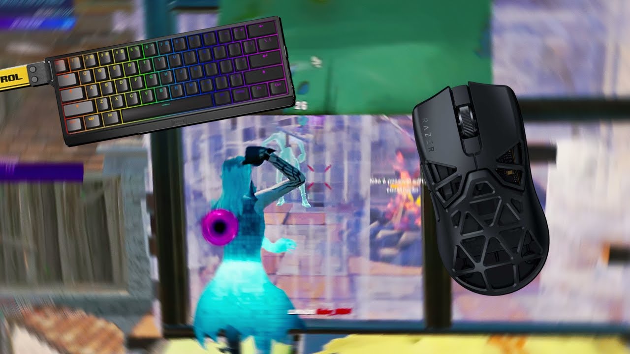 Fortnite 360hz - Satisfying Keyboard Mouse ASMR ( Wooting 60HE and ...