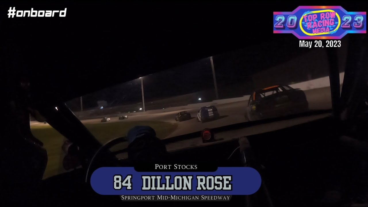 May 20, 2023 | Dillon Rose In-Car Camera | Port Stock B-Feature ...